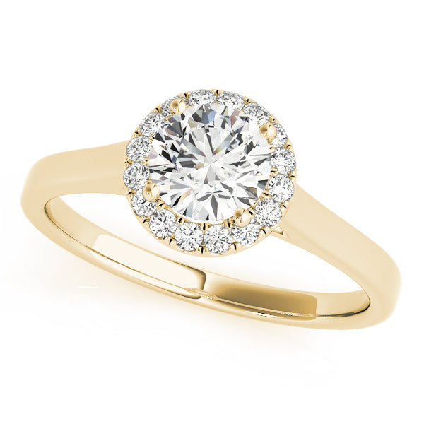 Round Engagement Ring Halo – K's Jewelers